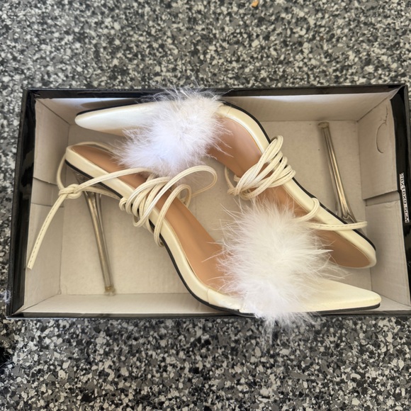 Shoes | Fuzzy Heels | Poshmark